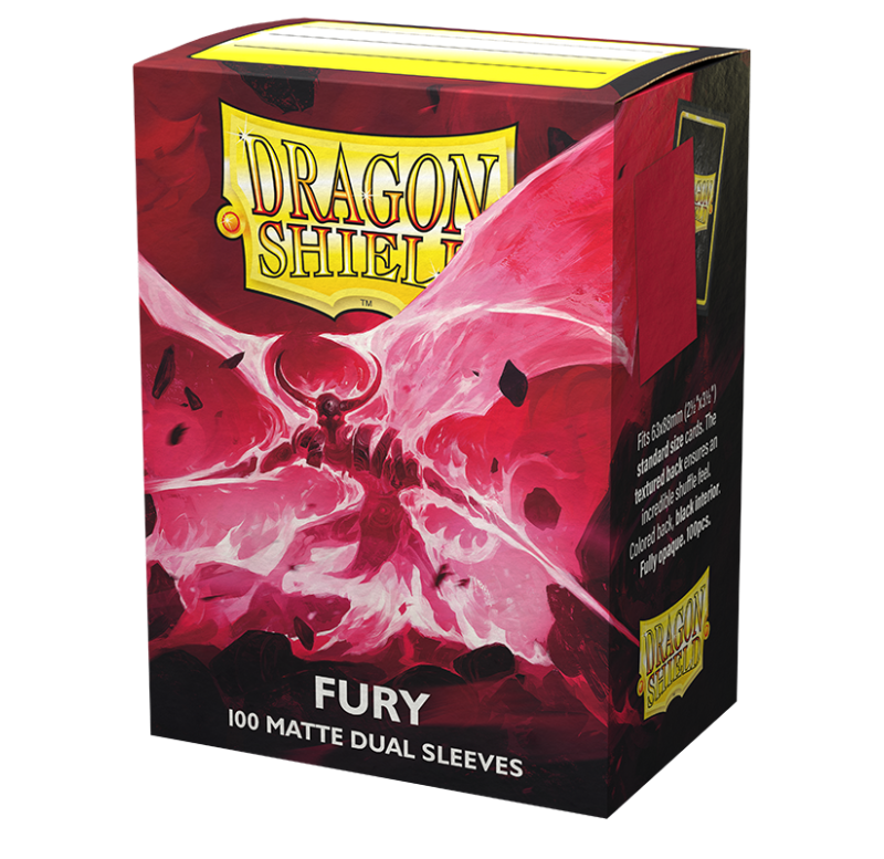 DragonShield - Standard Dual Matte Sleeves - Fury