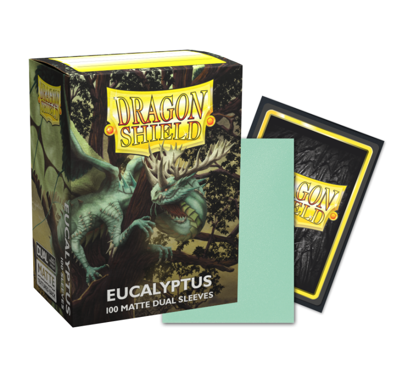DragonShield Standard Dual Matte Sleeves – Eucalyptus